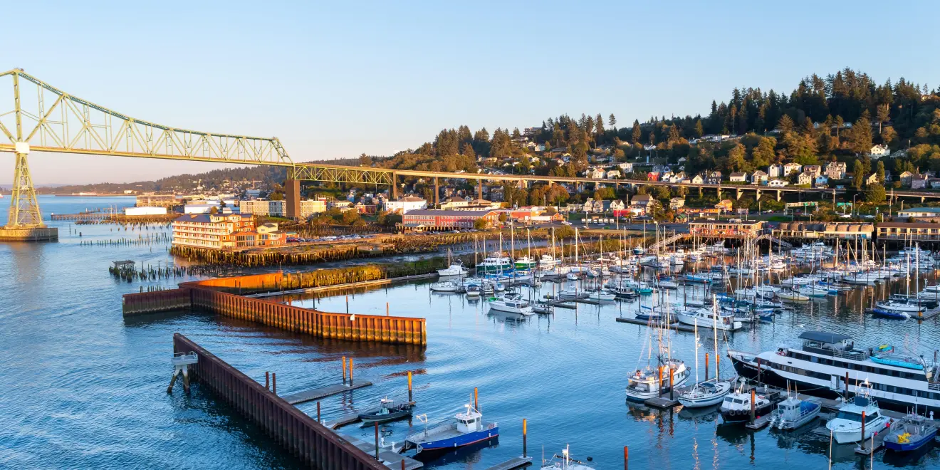 Portland to Astoria - Winter Route